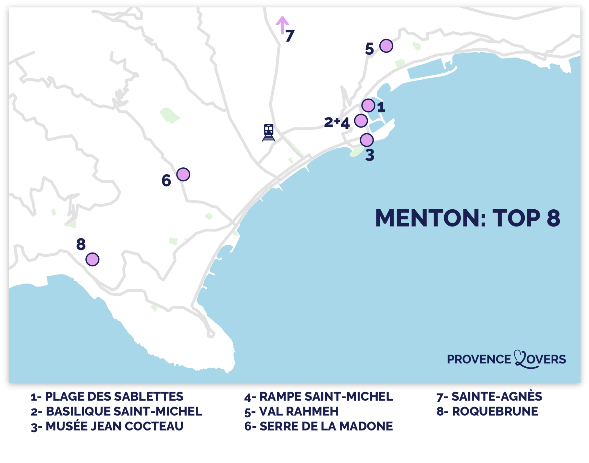 Que faire à Menton: 12 incontournables (+ photos)
