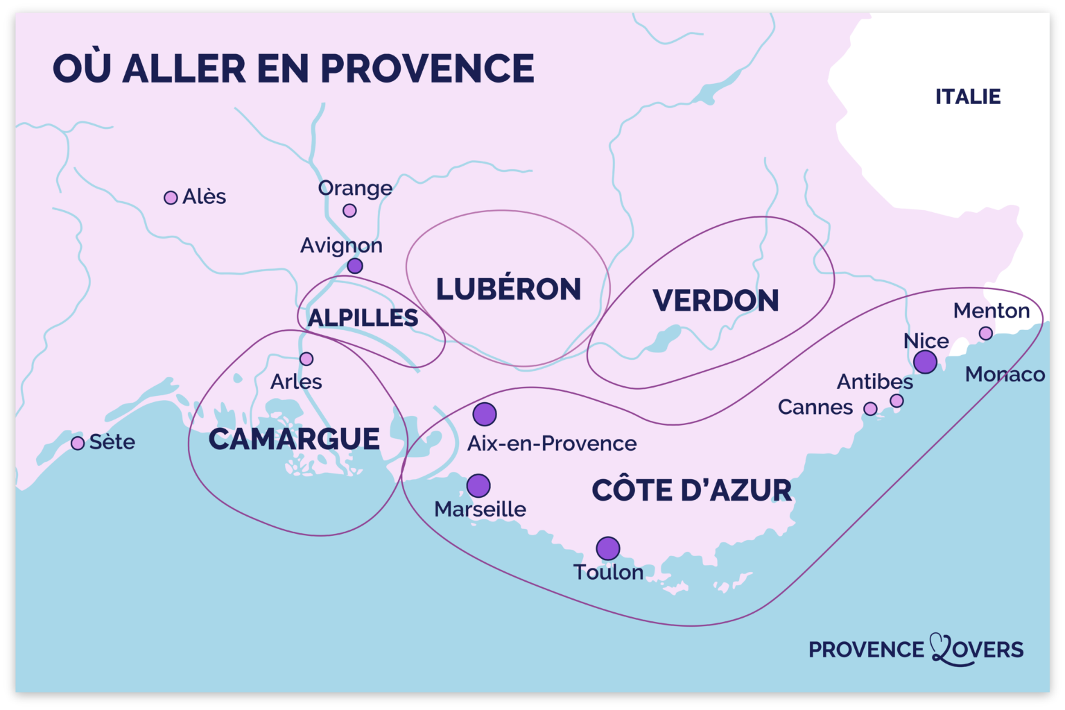 5 plus belles destinations où aller en Provence (avec nos photos)